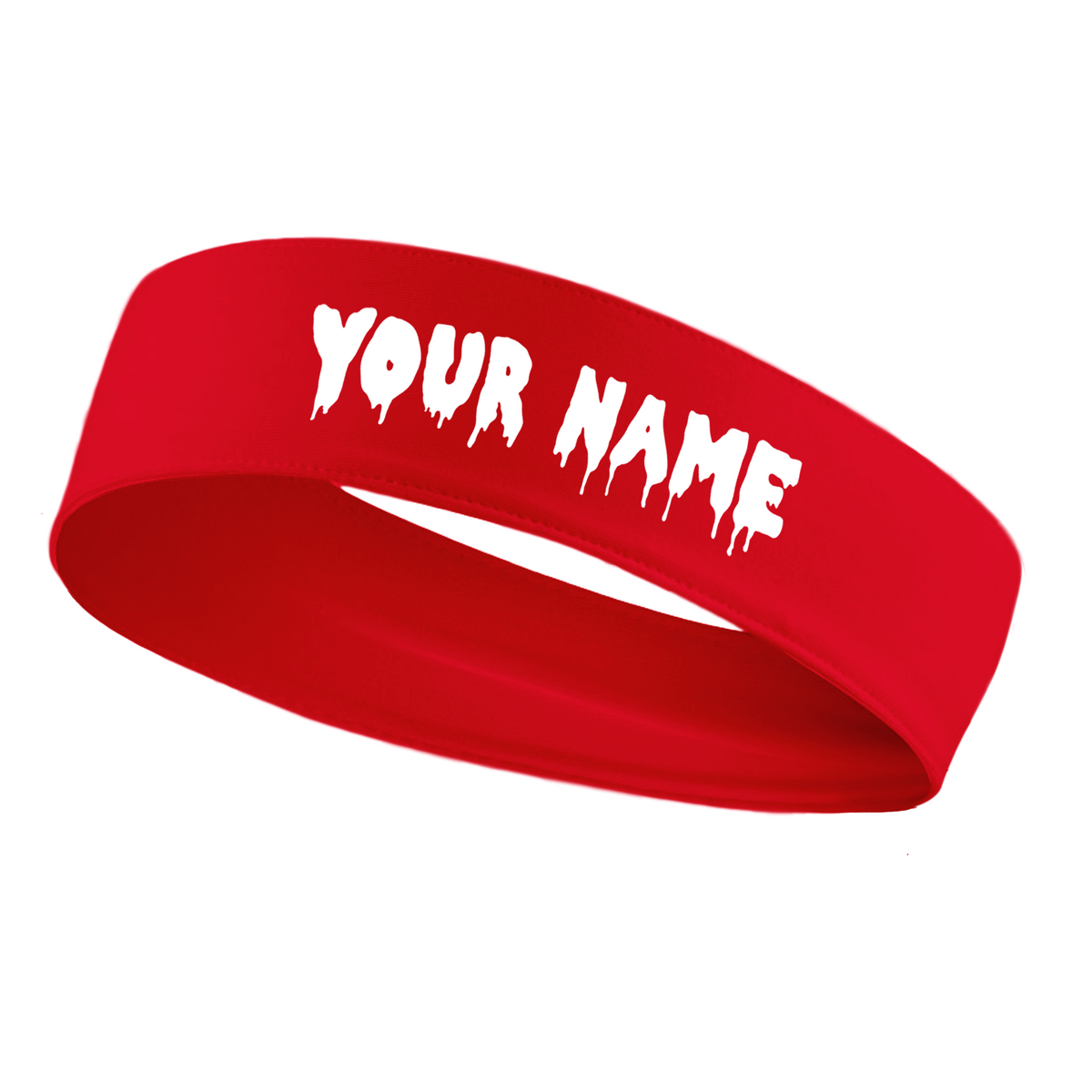 Custom Personalizable Drip Name Stretch Headband – B3 U ATHLETICS